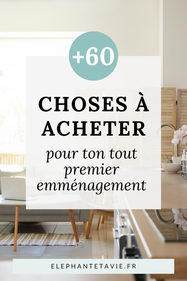 Liste des indispensables à acheter pour ton premier appartement ...